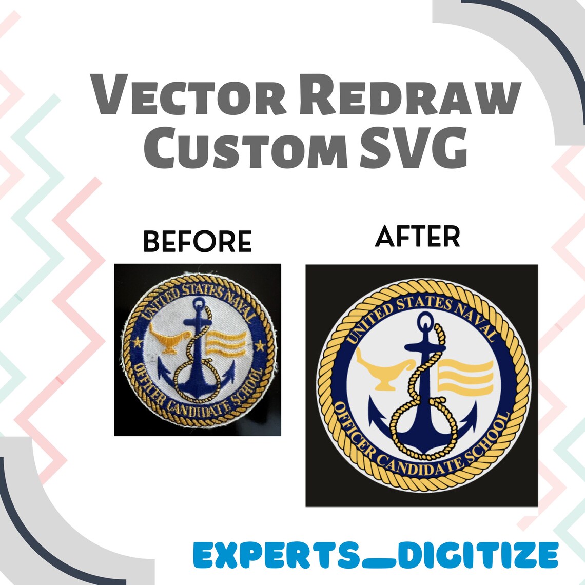 Image to Vector Custom SVG Convert to Vector Graphics Logo - Etsy