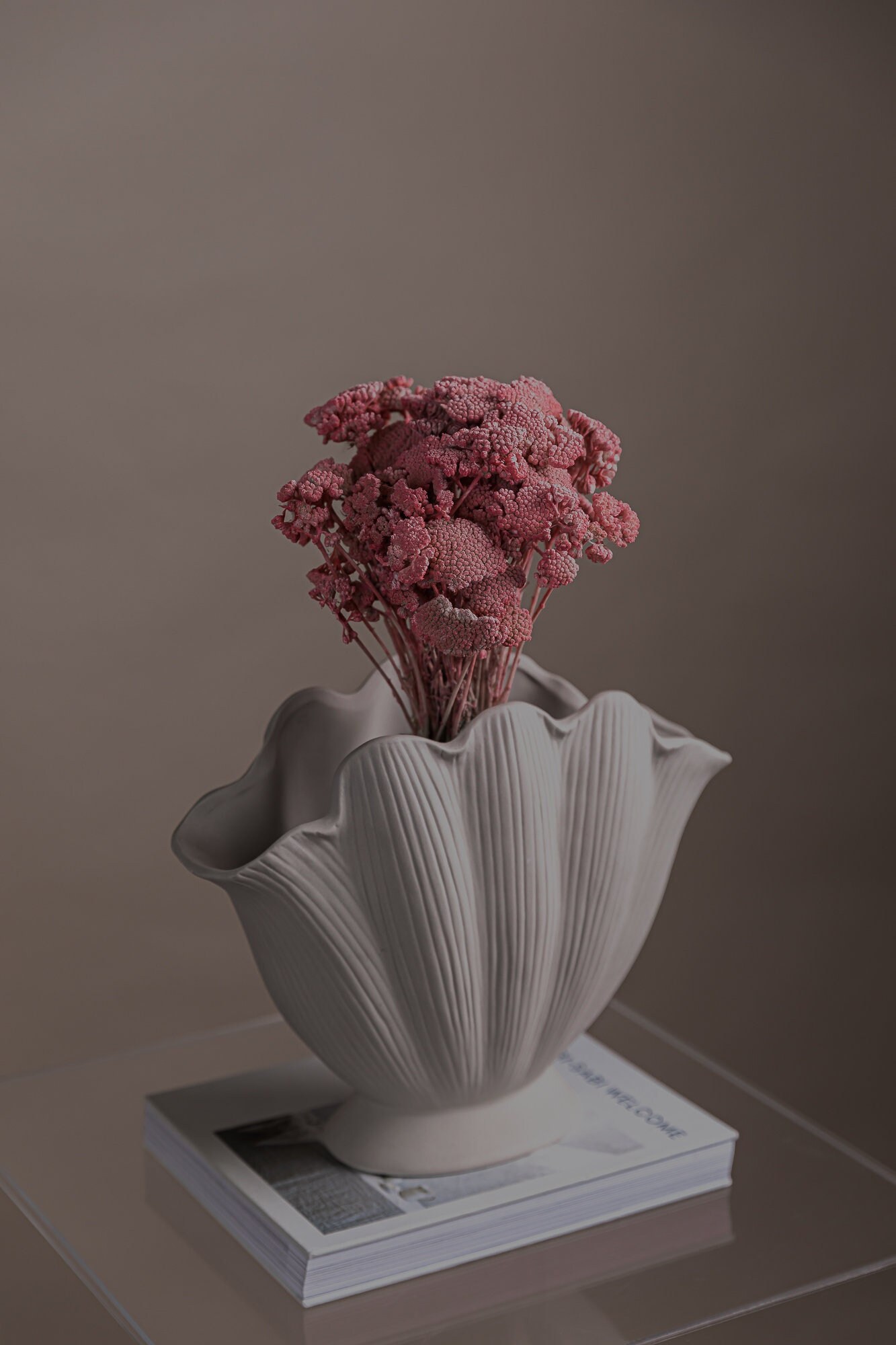 Dried Yarrow Flowers Pastel Pink Achillea Parker Dried - Etsy