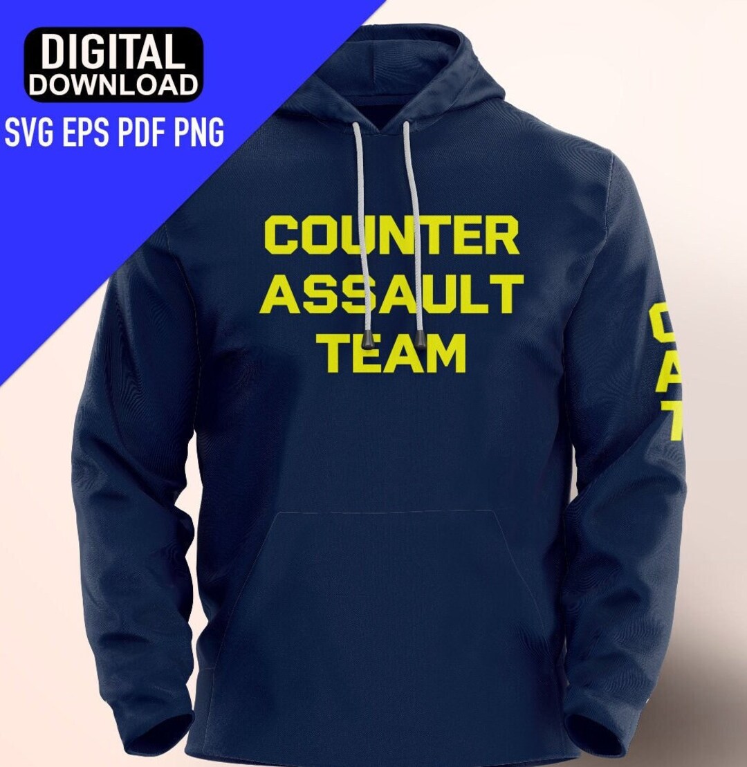 Counter Assault Team | Instant Download | Svg, Eps, Pdf, Png, Vector ...