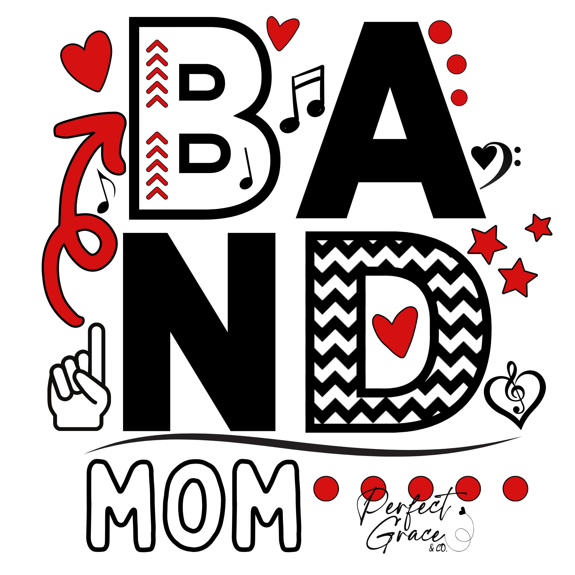 BAND Mom - Etsy