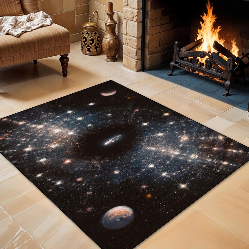 Galaxy Rug - Etsy