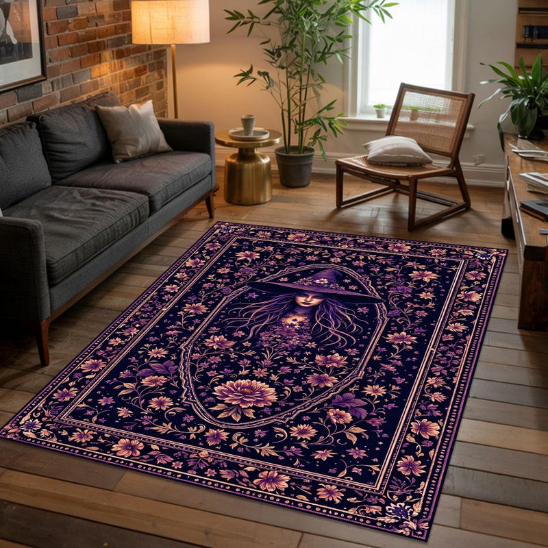 Gothic Rug - Etsy