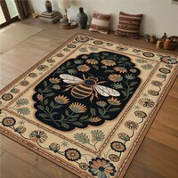 Hand-tufted Bee Rug - Etsy