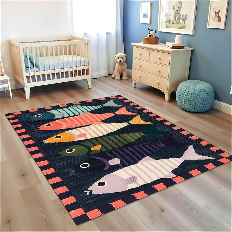Small Rug Fish - Etsy UK