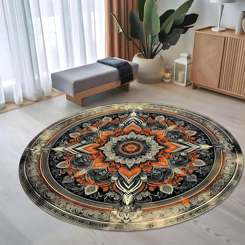 Mandala Rug - Etsy Australia