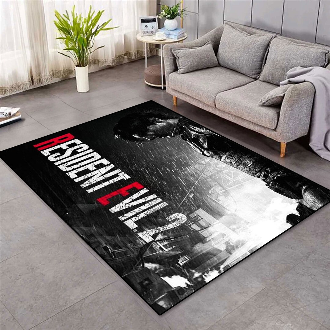 Resident Evil Rugs, Gaming Rug, Umbrella Rug, Resident Evil 2 Rug ...