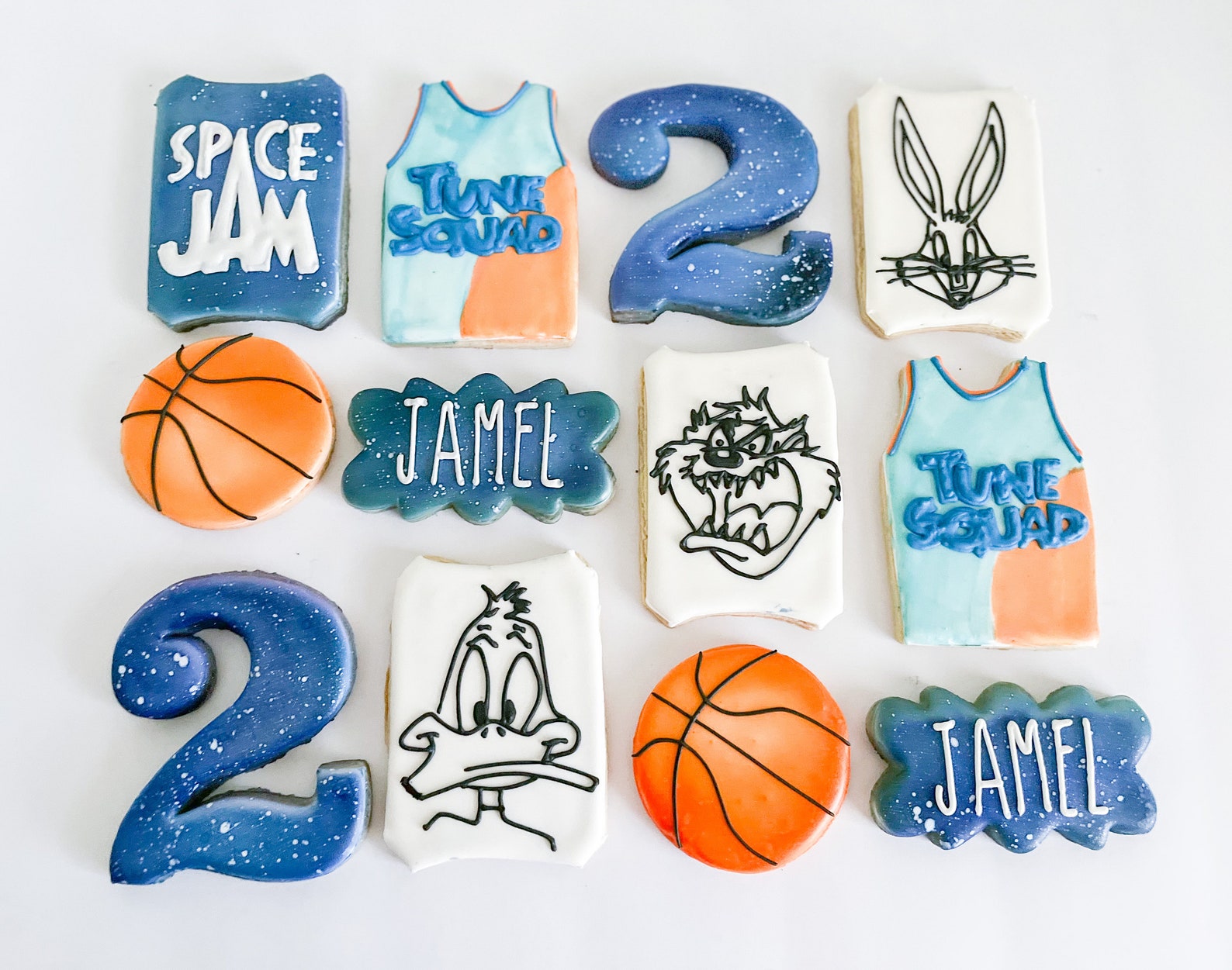 Space Jam Royal Icing Cookies 1 Dozen - Etsy