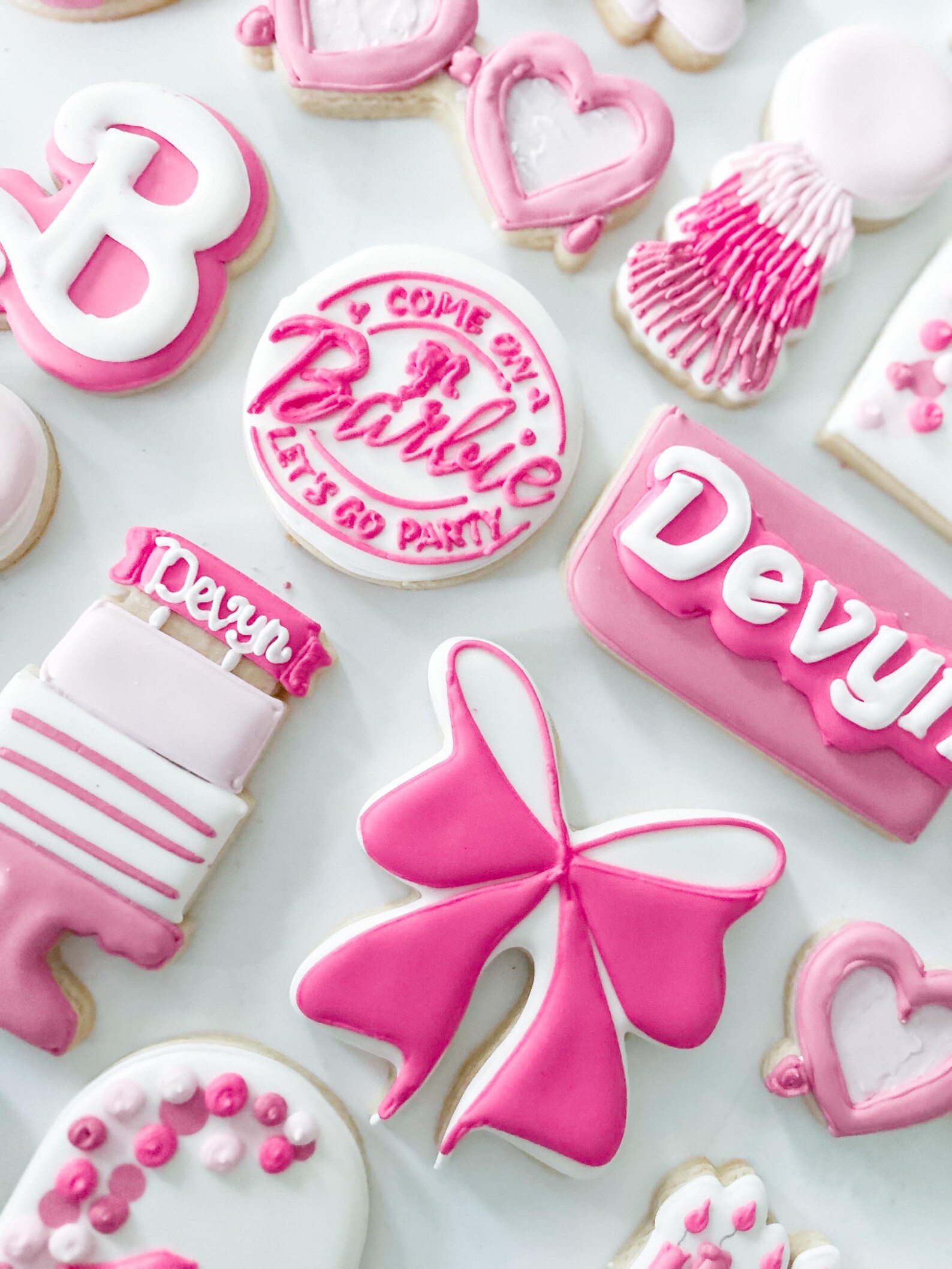 Barbie Royal Icing Cookies 1.5 Dozen(18 Cookies) - Etsy