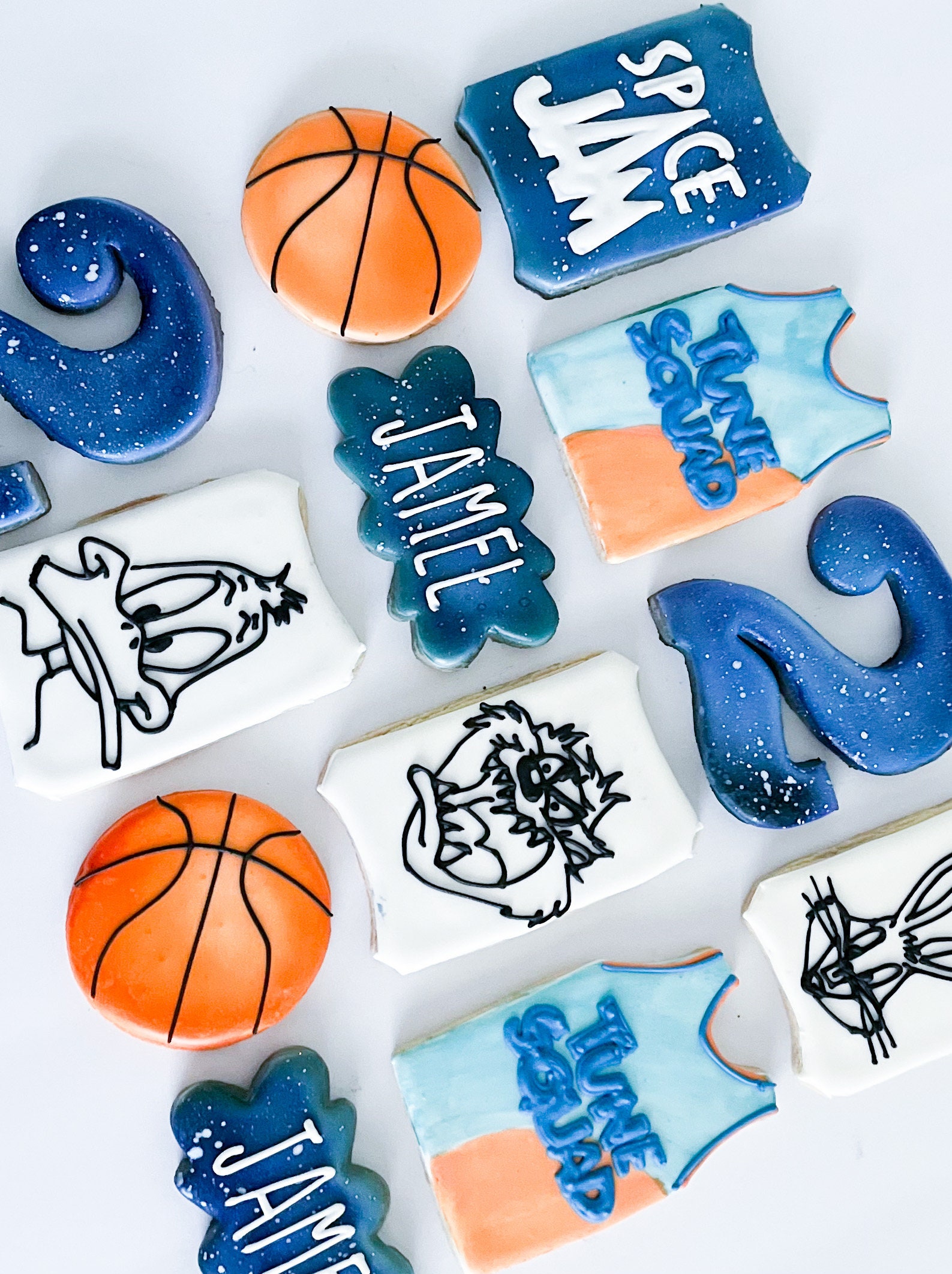 Space Jam Royal Icing Cookies 1 Dozen - Etsy