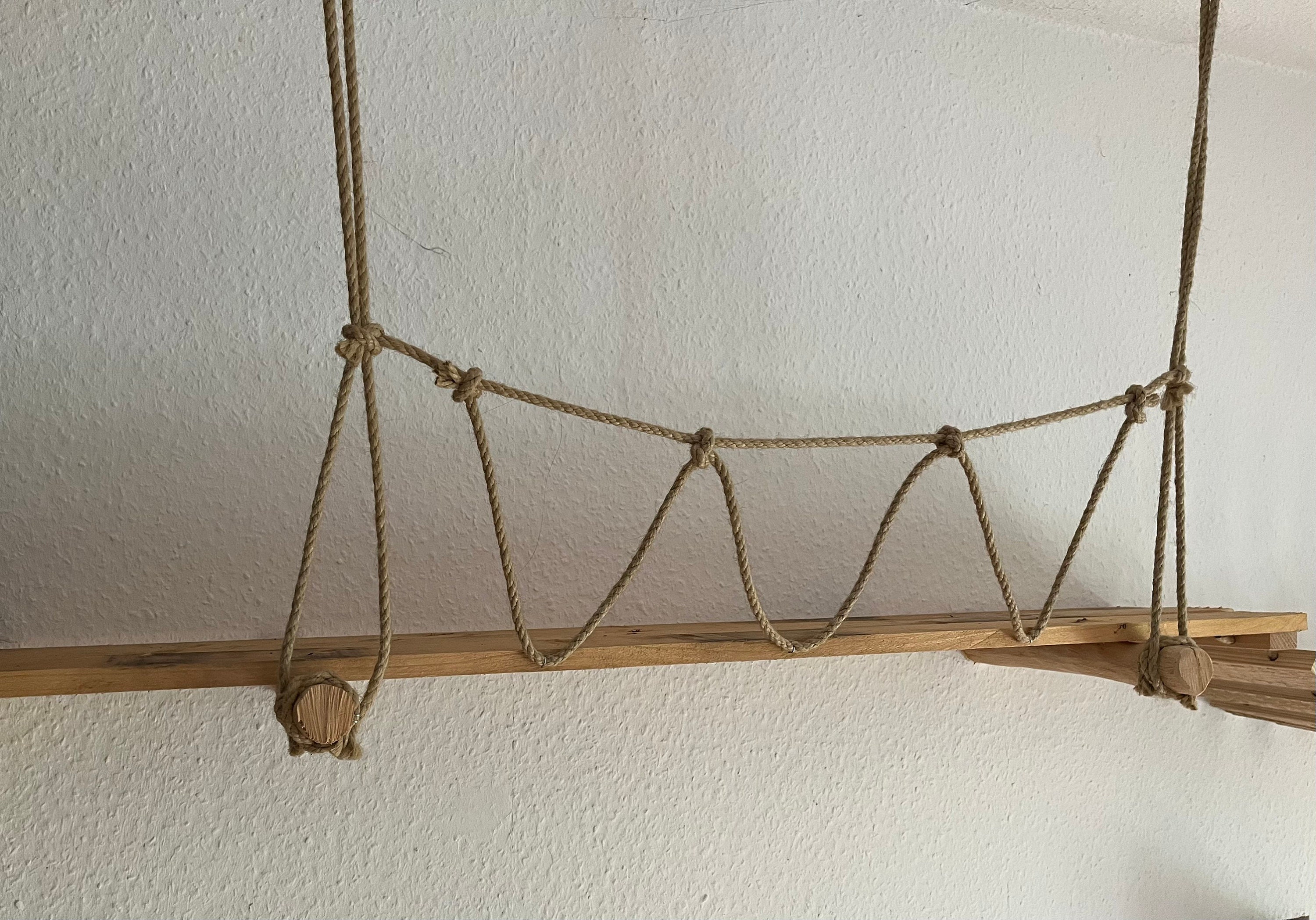 Cat Catwalk Climbing Wall Suspension Bridge Custom Made Etsy