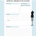Sewing Project Planner Printable Page - Etsy
