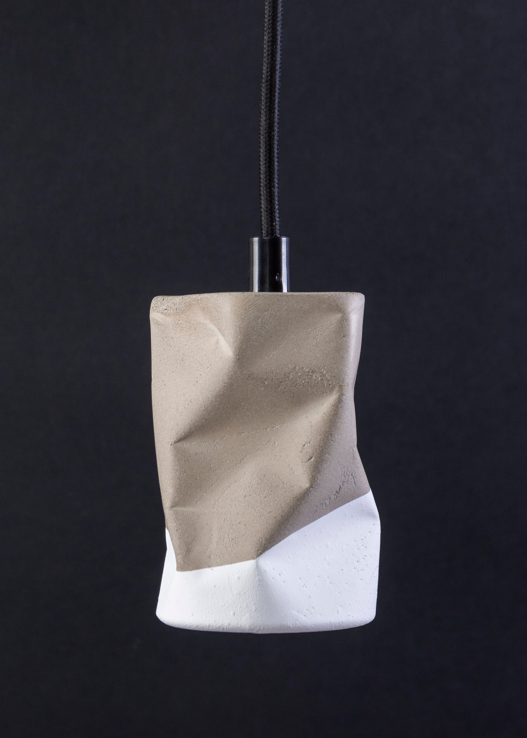 Concrete Pendant Lamp, Modern Industrial Light, Cement Lamp ...