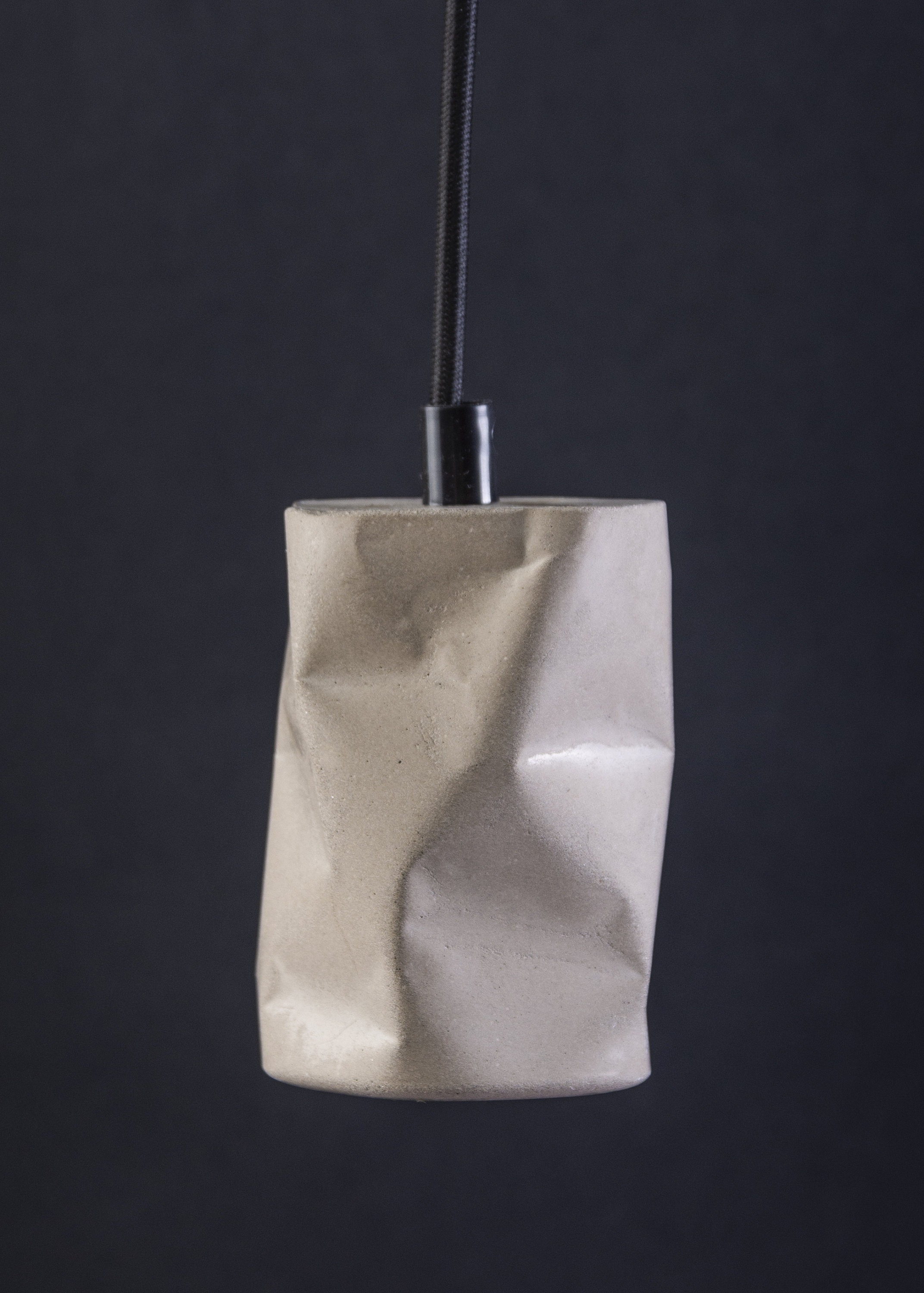 Concrete Pendant Lamp, Modern Industrial Light, Cement Lamp ...