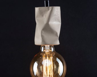 Concrete Pendant Lamp, Modern Industrial Light, Cement Lamp ...