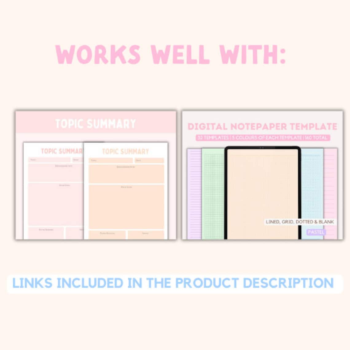 Mind Map Template Study Bundle, Printable Mindmap Planner, Student Note ...