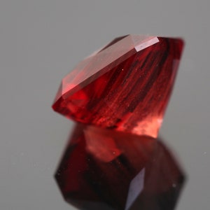 4A Deep Red, Oregon Sunstone 5.34ct Best Color. Corner Square - Etsy