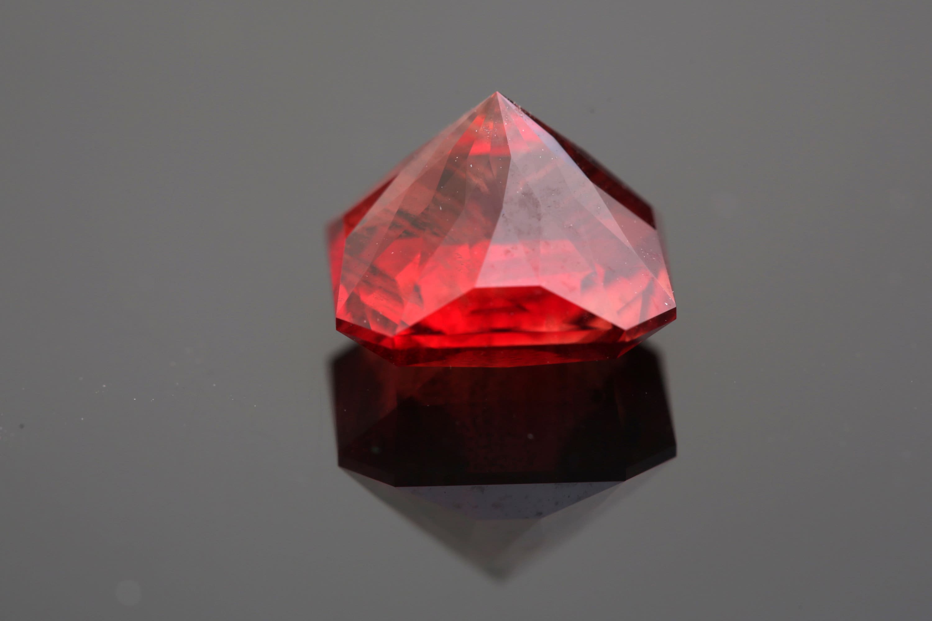 4A Deep Red, Oregon Sunstone 5.34ct Best Color. Corner Square - Etsy