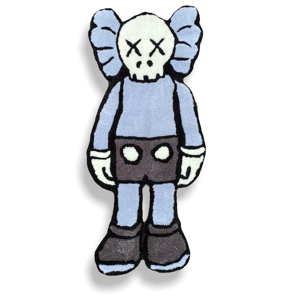 Skeleton Man With X Eyes Rug | Etsy