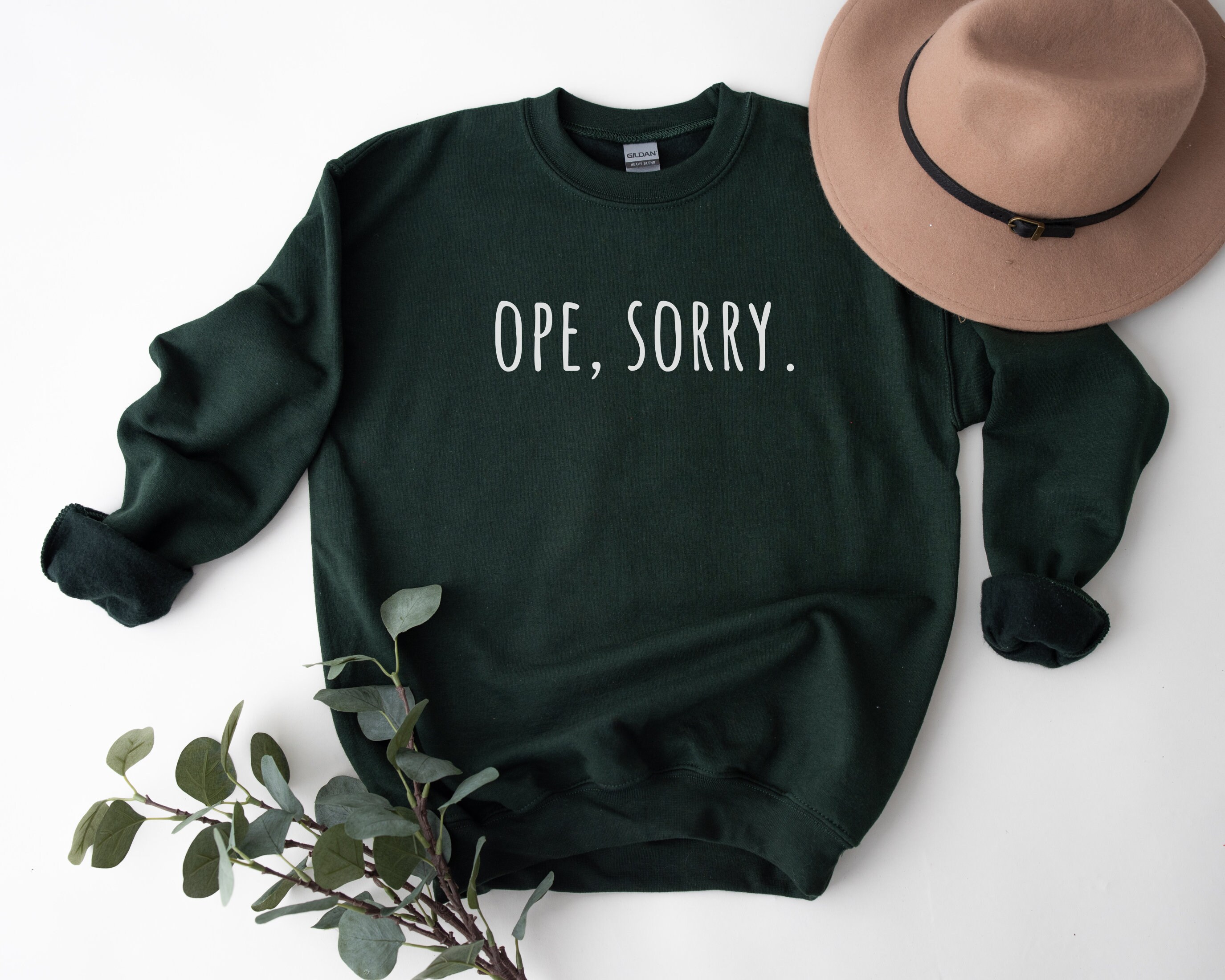 Midwest Sweater, Ope Shirt, Midwest Sweatshirts, Midwestern Sayings, Ope Sorry, Northerner Gifts ...