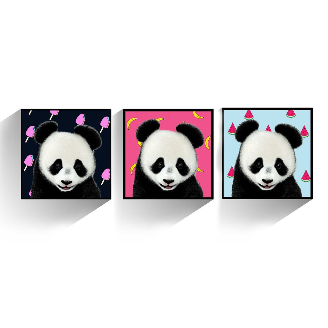 Panda Snacks - Etsy