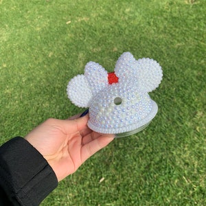 Custom Bling Lid, Character Bling Lids, Minnie Bling Lids, Minnie Mouse ...