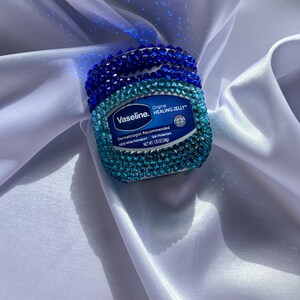 Ombre Vaseline, Bling Vaseline, Bedazzled Vaseline, Bedazzled Gift, Bling Gifts, Rhinestone ...