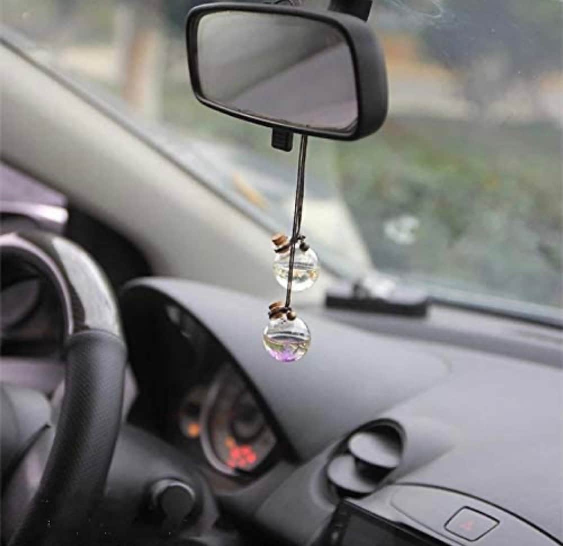 Car Diffuser Hanging Glass Scent Diffuser - Etsy UK