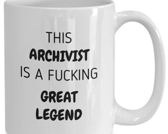 New Archivist Mug - Etsy