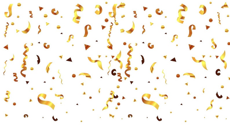 Graduation and Celebration Animated Confetti GIF for Presentations or ...