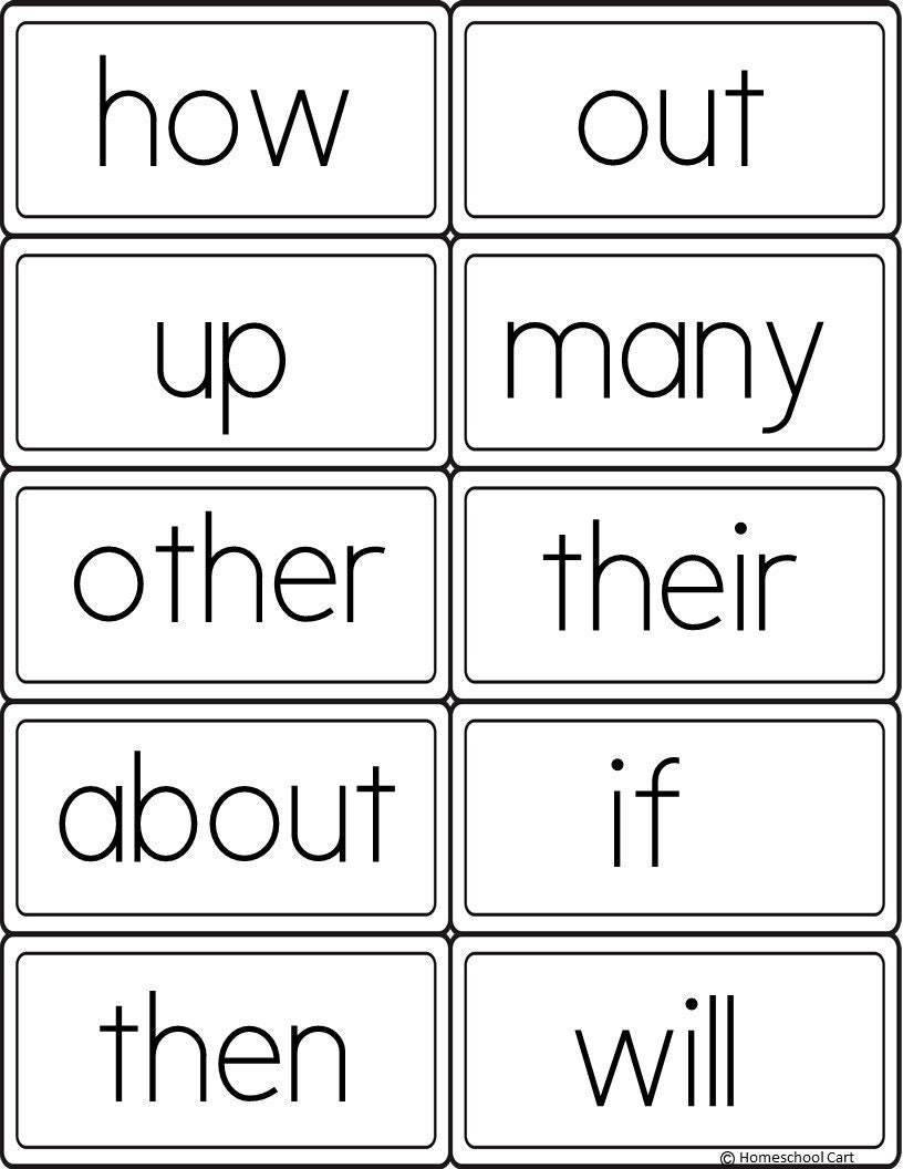 Fry's First 100 Key Ring Sight Words Flashcards - Etsy Canada