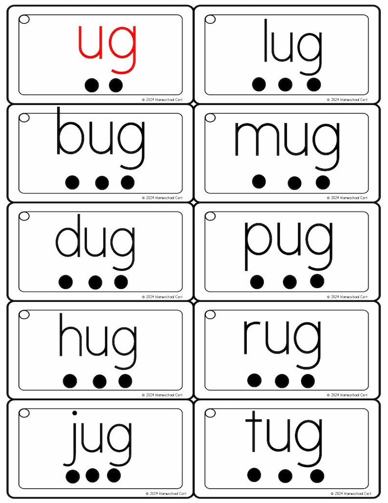AEIOU All Short Vowel Word Set for Phoneme Blending Flashcard Practice ...