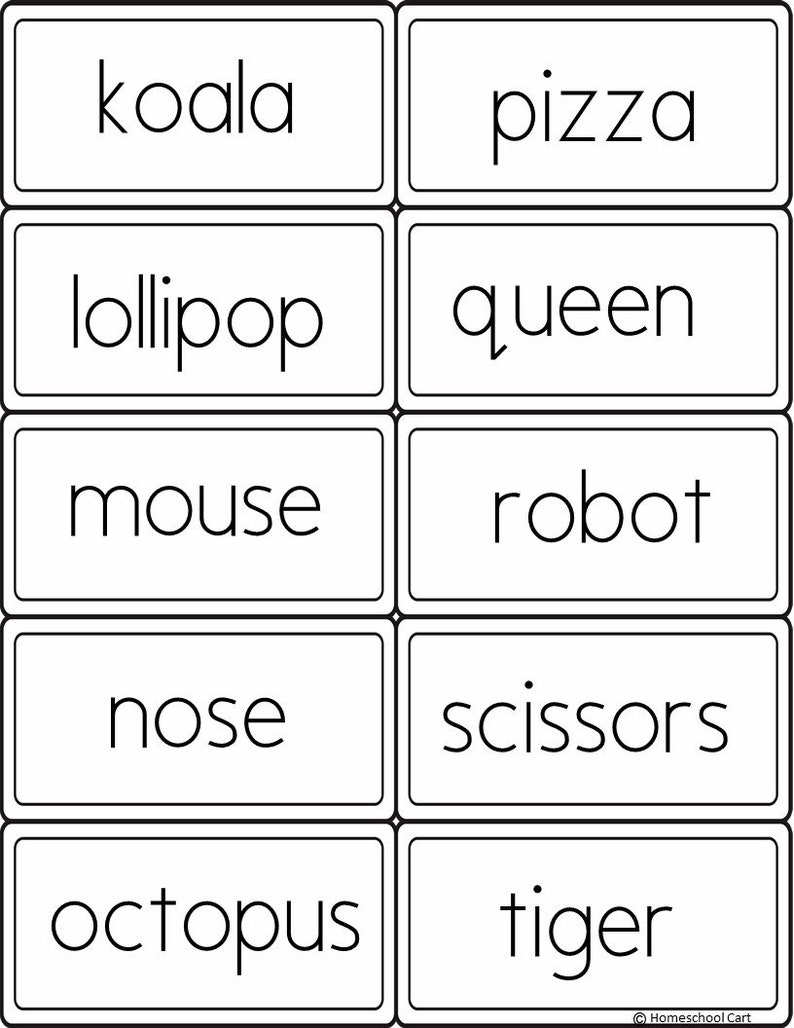 Alphabet Key Ring Flashcards - Etsy