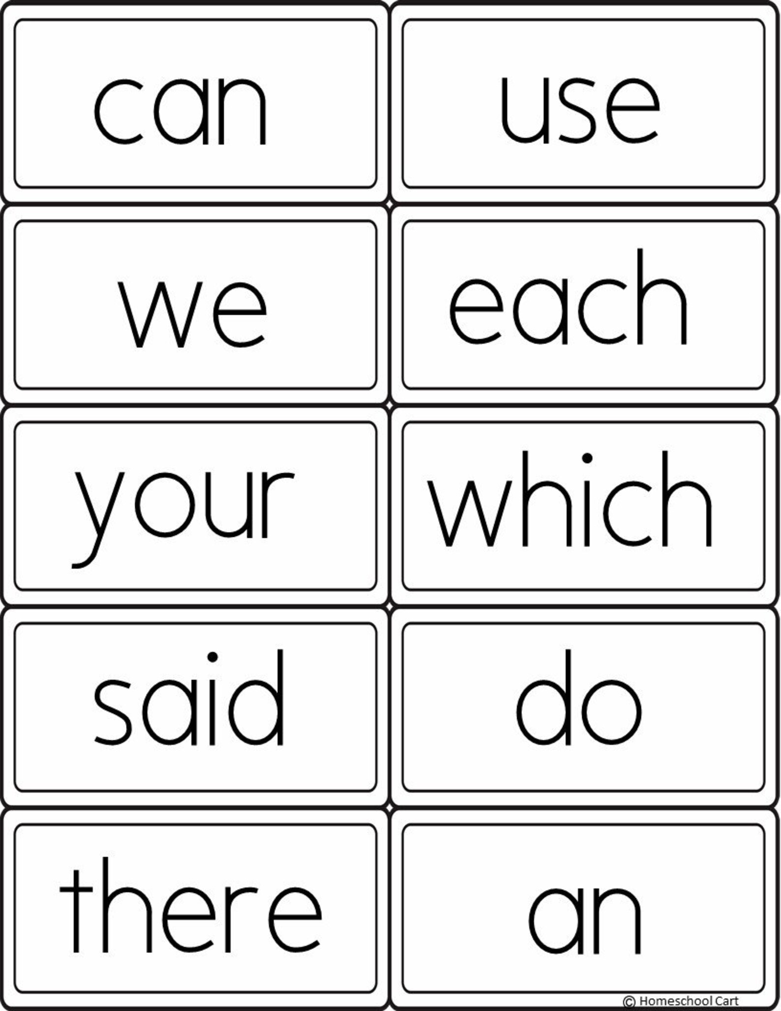 Fry's First 100 Key Ring Sight Words Flashcards - Etsy Canada