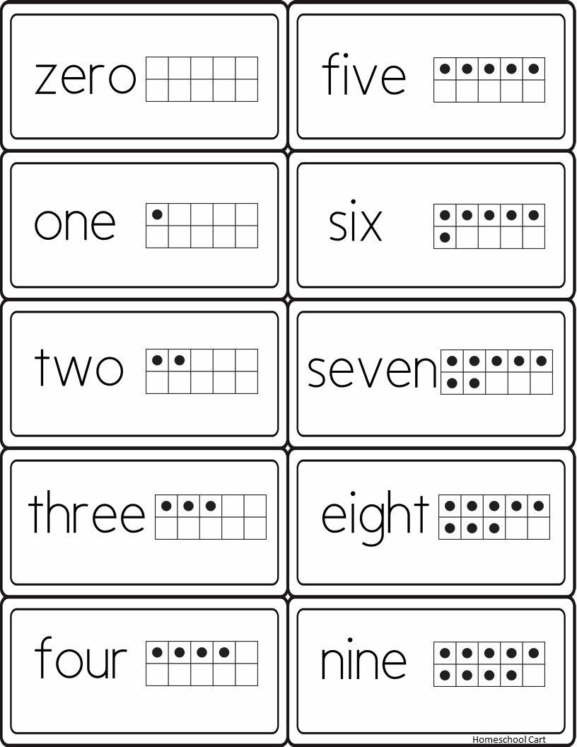 Ten Frame Flashcards 1-20 Ten Frames and Dice 1-6 - Etsy