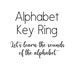 Alphabet Key Ring Flashcards - Etsy