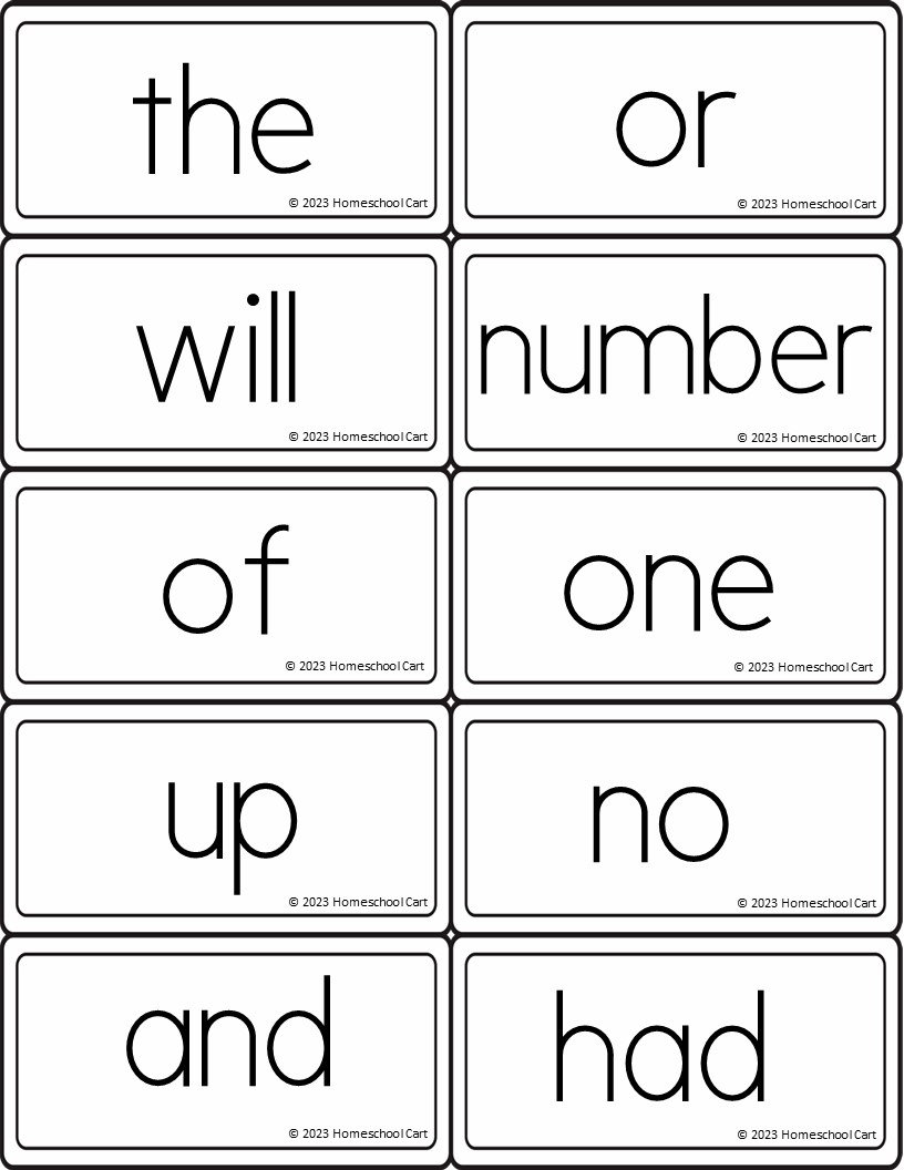 Fry's First 100 Key Ring Sight Words Flashcards - Etsy Canada