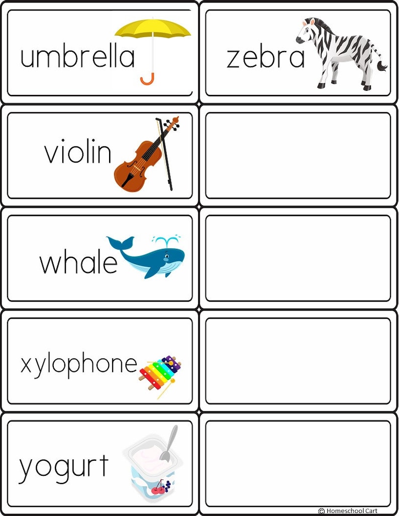 ESL Vocabulary Key Ring Flashcards - Etsy