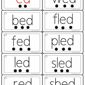 AEIOU All Short Vowel Word Set for Phoneme Blending Flashcard Practice ...
