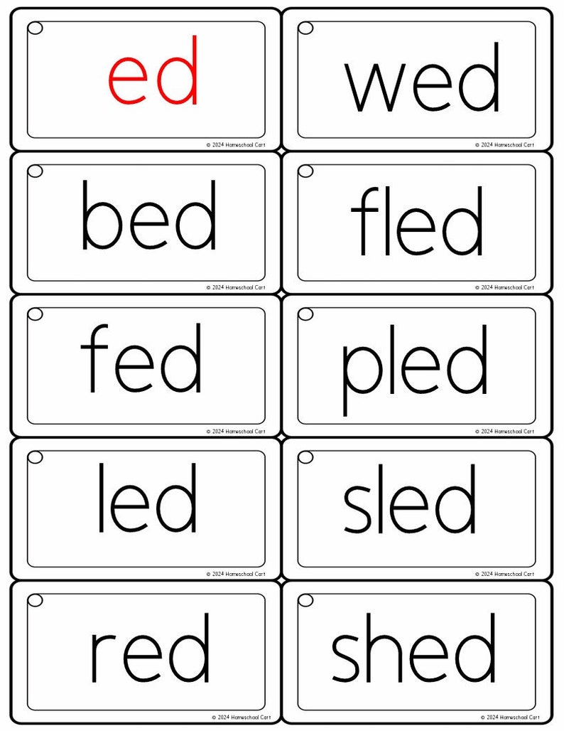 AEIOU All Short Vowel Word Set for Phoneme Blending Flashcard Practice ...
