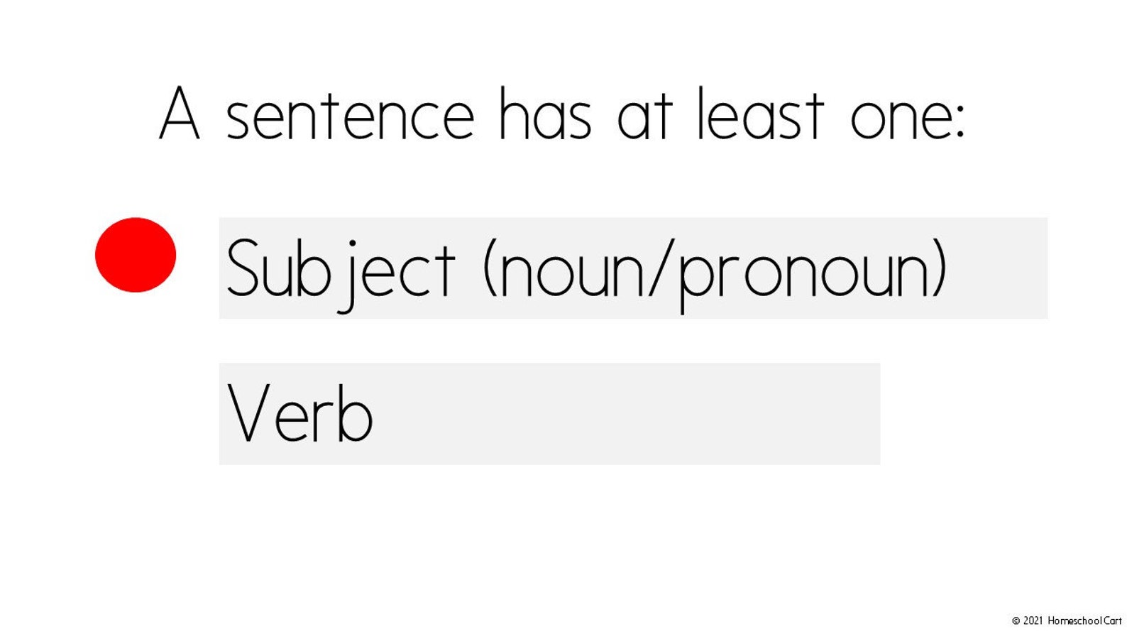 ESL/EFL/ELL Powerpoint Lesson on the Sentence: Subject and | Etsy