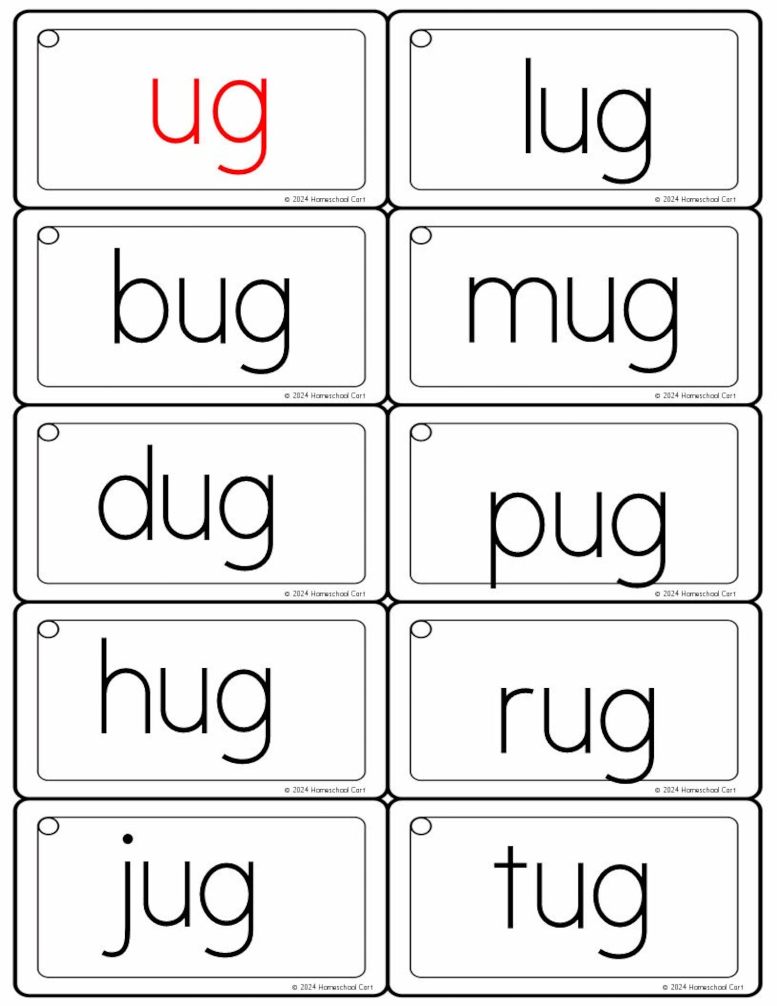 AEIOU All Short Vowel Word Set for Phoneme Blending Flashcard Practice ...