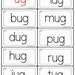 AEIOU All Short Vowel Word Set for Phoneme Blending Flashcard Practice ...