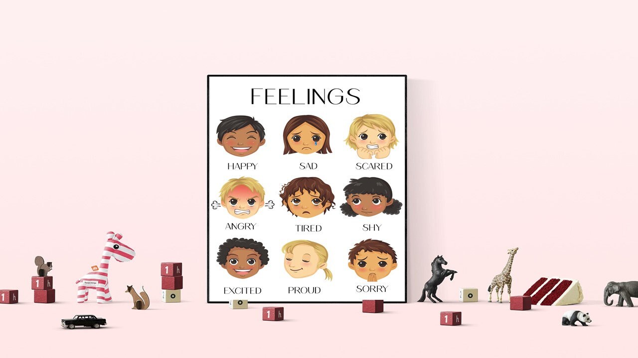 Feelings Poster - Etsy Canada