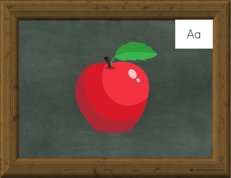 Alphabet Letters and Sounds Powerpoint - Etsy