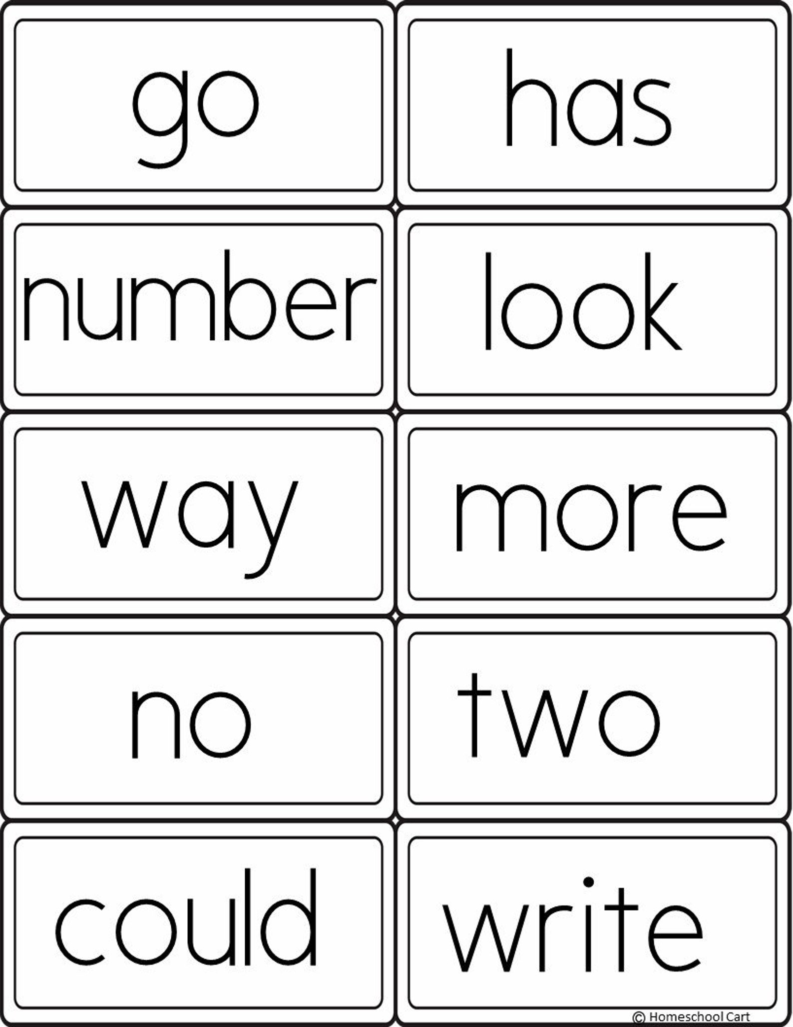 Fry's First 100 Key Ring Sight Words Flashcards - Etsy Canada