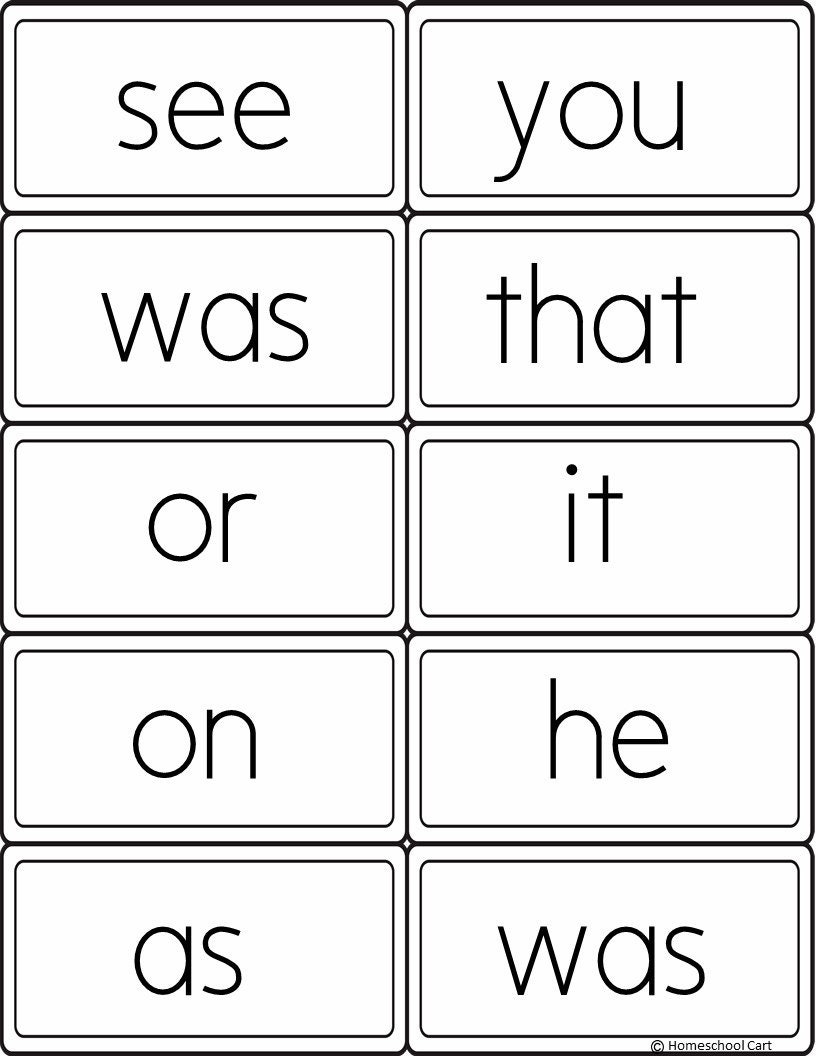 Fry's First 100 Key Ring Sight Words Flashcards - Etsy Canada