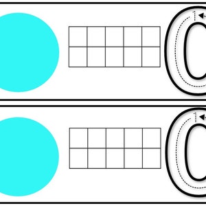 2D Shapes Printable Cards With Ten Frames - A Dry Erase Activity - Etsy ...