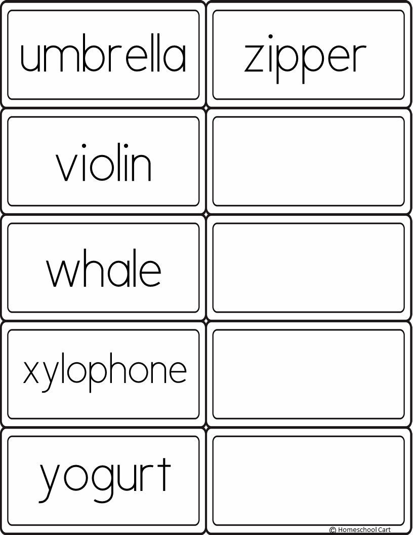 Alphabet Key Ring Flashcards - Etsy