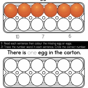 Mastering Numbers 1 to 10 - Etsy