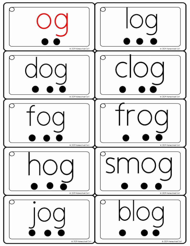 AEIOU All Short Vowel Word Set for Phoneme Blending Flashcard Practice ...